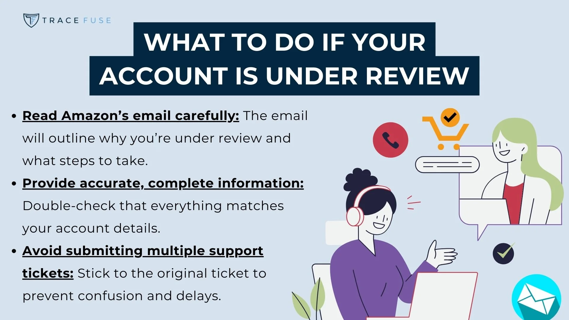 Why Is My Amazon Account Under Review? - TraceFuse