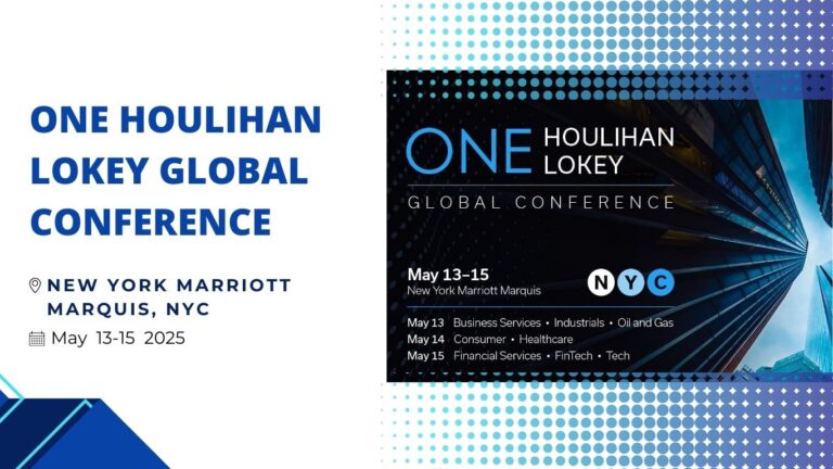 ONE Houlihan Lokey Global Conference 2025 - Latest Events