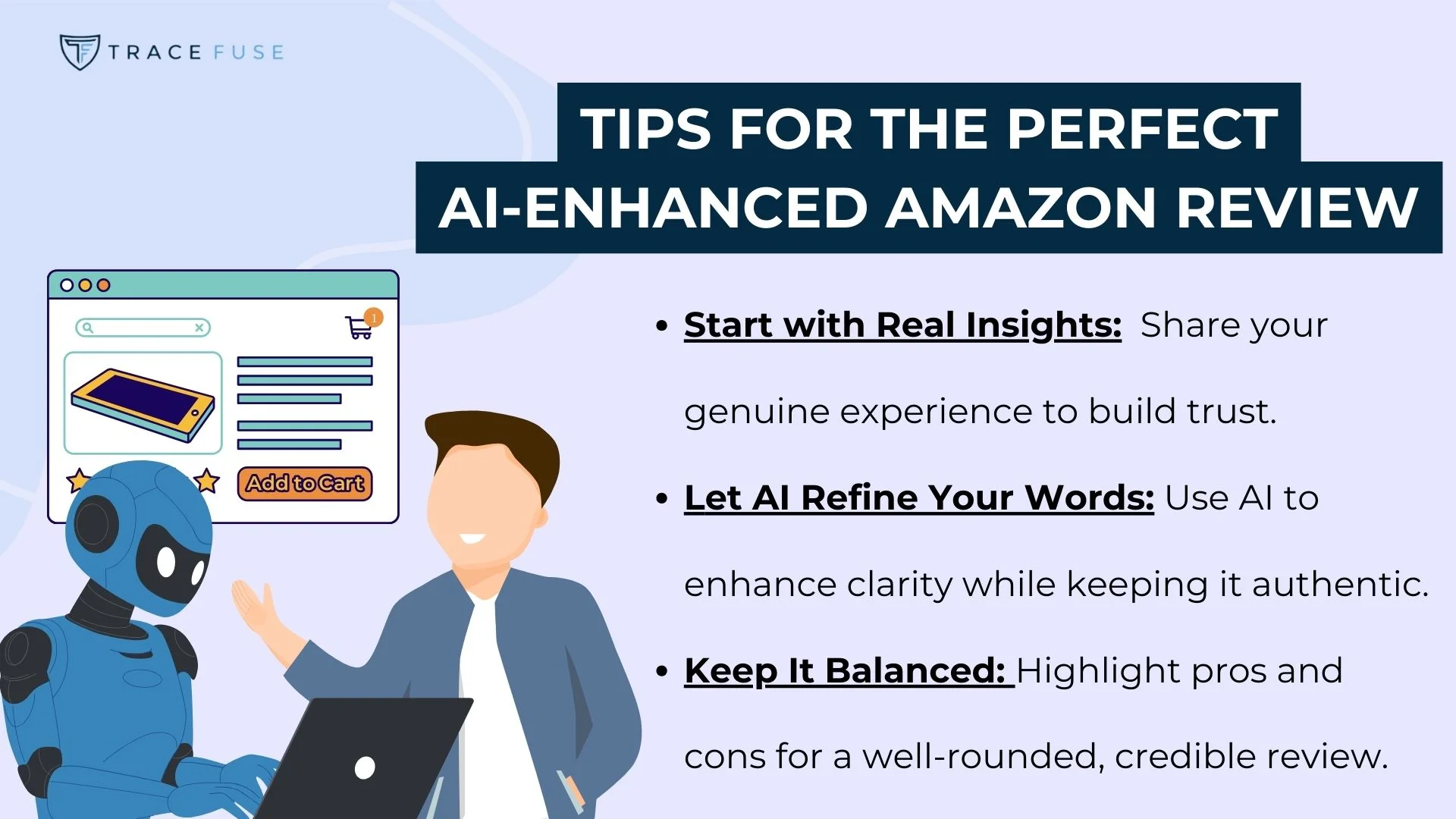 How To Use AI to Write Honest Amazon Reviews - TraceFuse