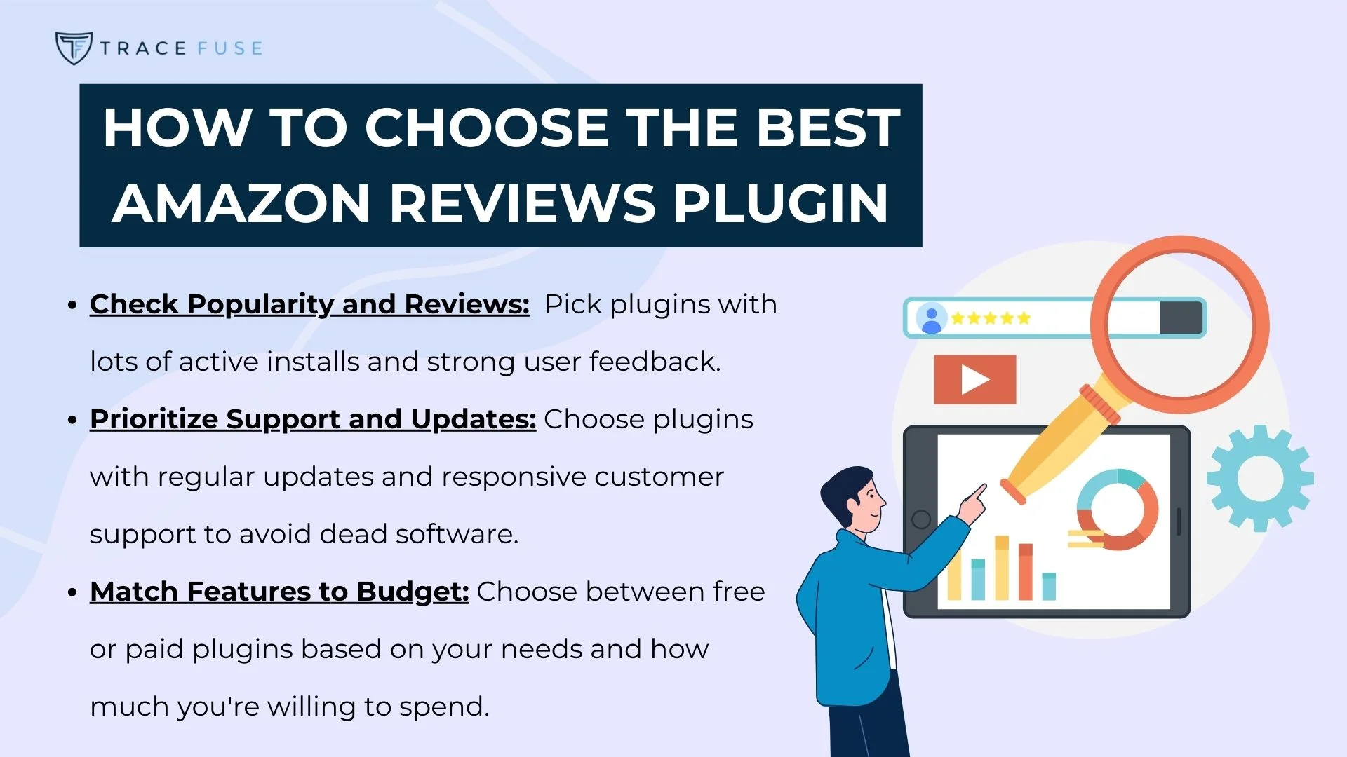 Best Amazon Reviews Plugins | Tracefuse