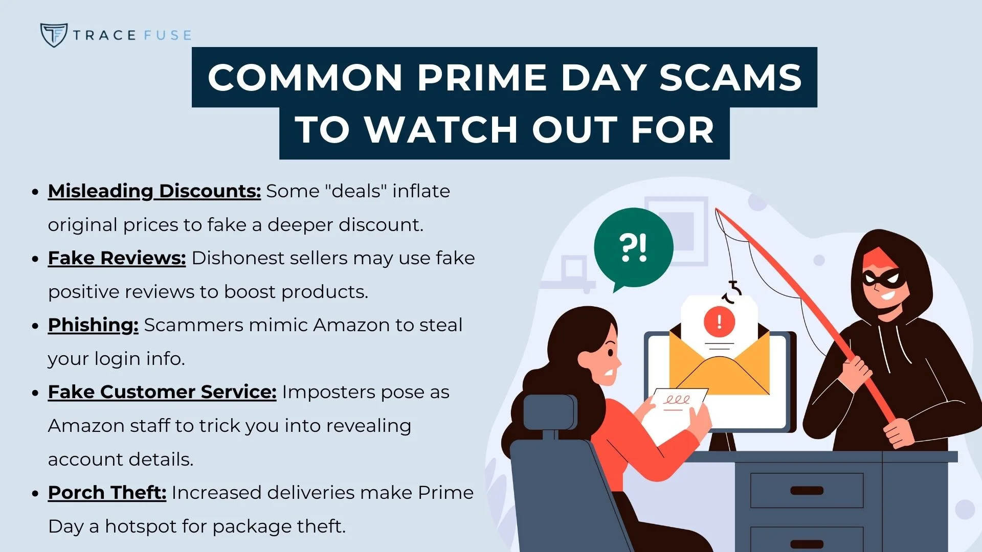 Watch Out For Fake Prime Day Deals | Tracefuse