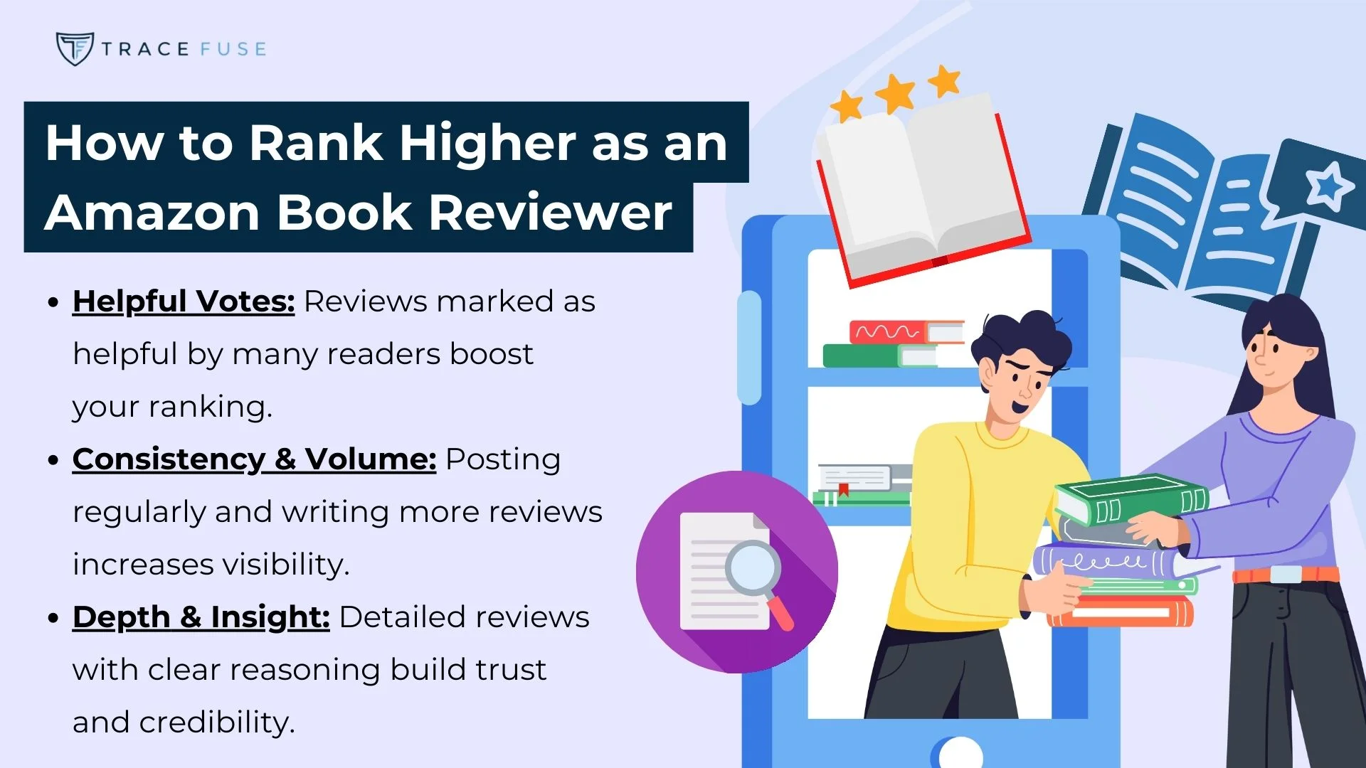 How to Become a Book Reviewer for Amazon? | Tracefuse