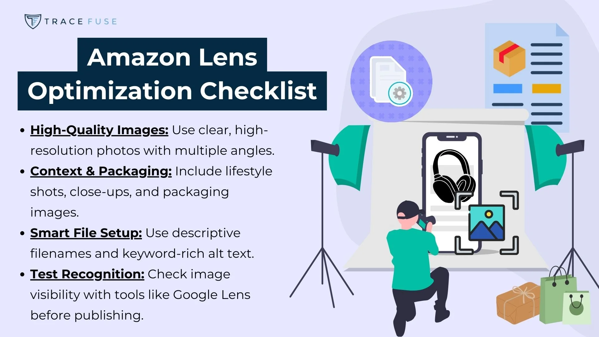 How To Optimize for Amazon Lens Visual Searches | Tracefuse