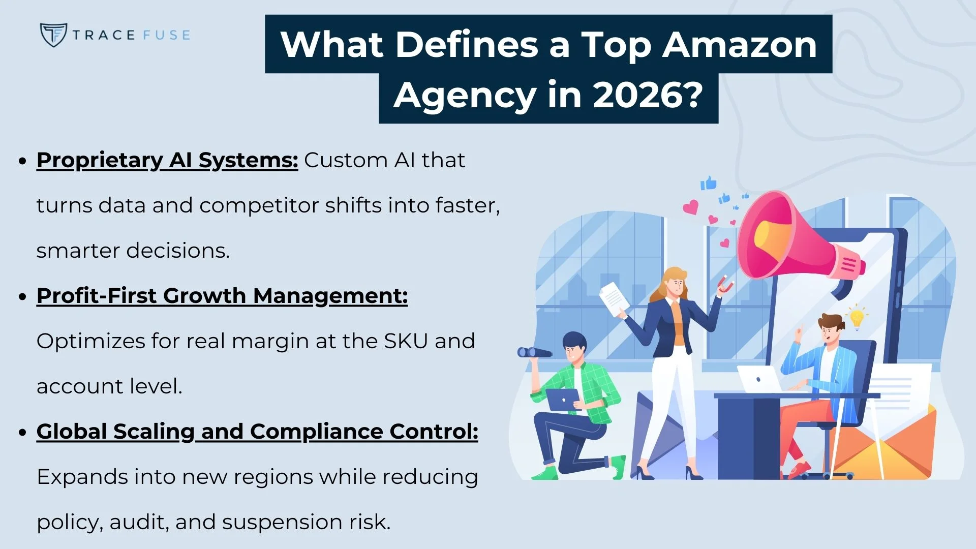 The 5 Best Full-Service Amazon Agencies | TraceFuse